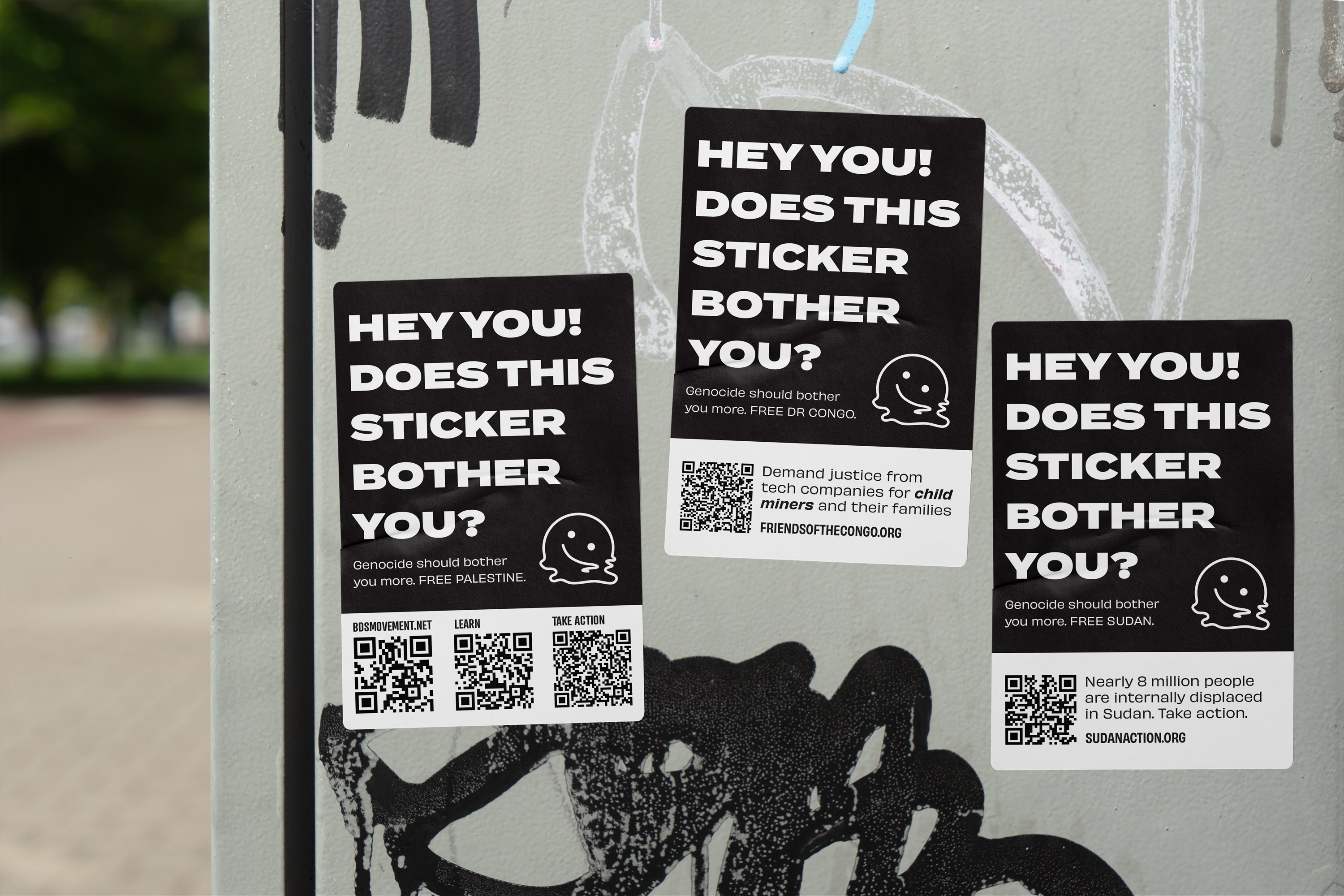 Building a Library of Free Protest Art & Sticker Resources – moonymade